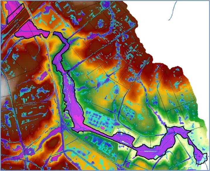 Modeling Platforms: 2D v 1D for Flood Risk Data Development