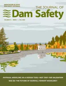 Scaled Physical Modeling Featured in The Journal of Dam Safety