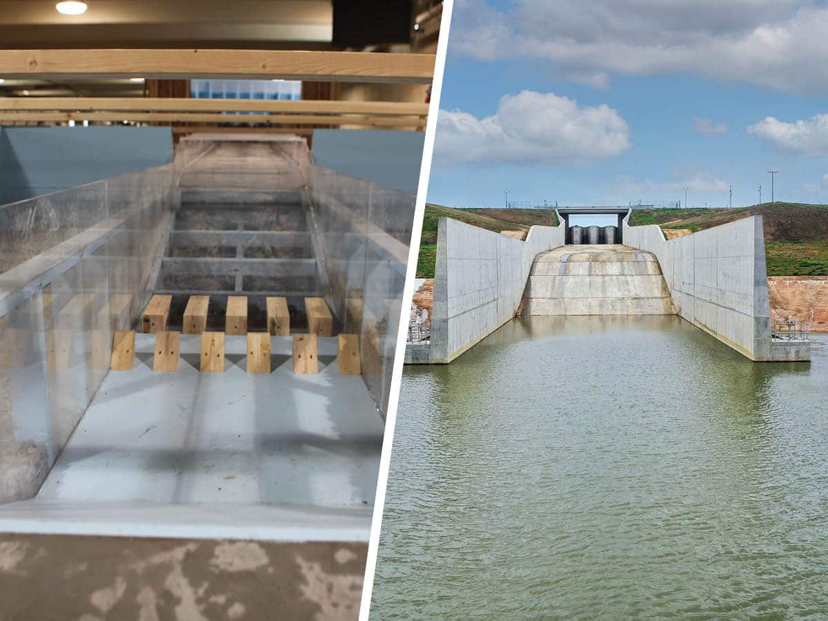 Scaled Physical Modeling Featured in The Journal of Dam Safety